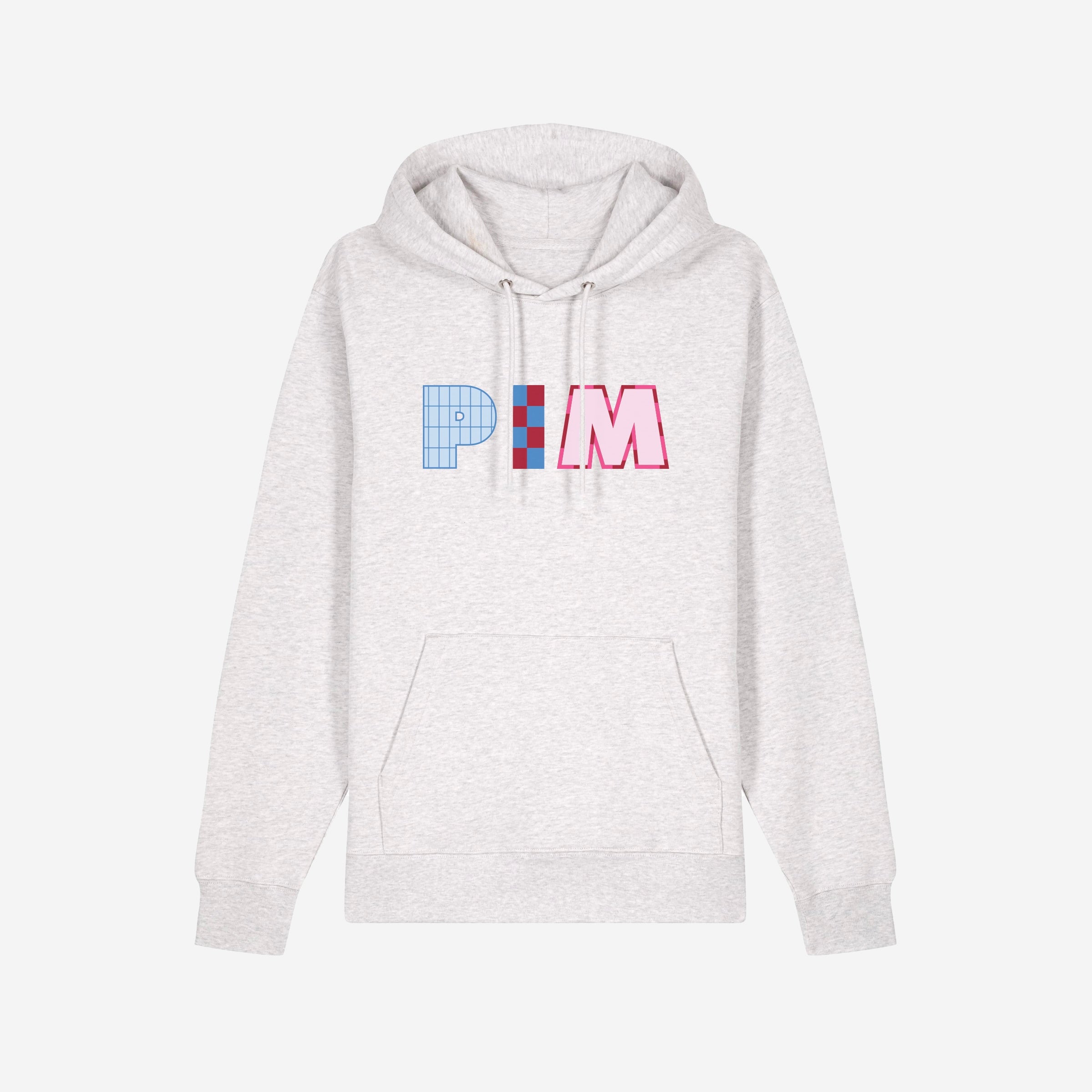 Pim Multicolour Hoodie - Ash – pim studios